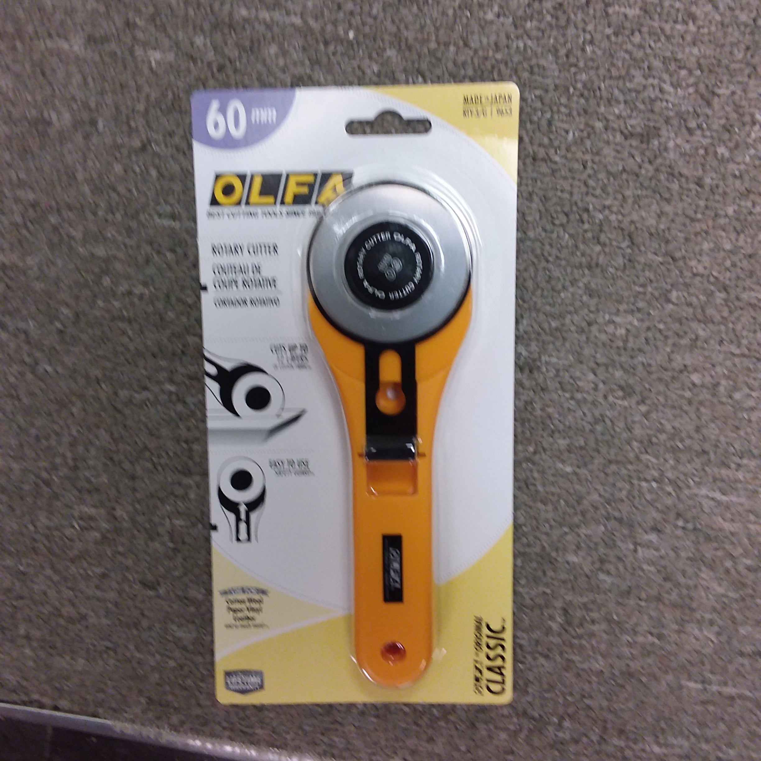 Olfa - 60mm Rotary Cutter – Paradise Quilting