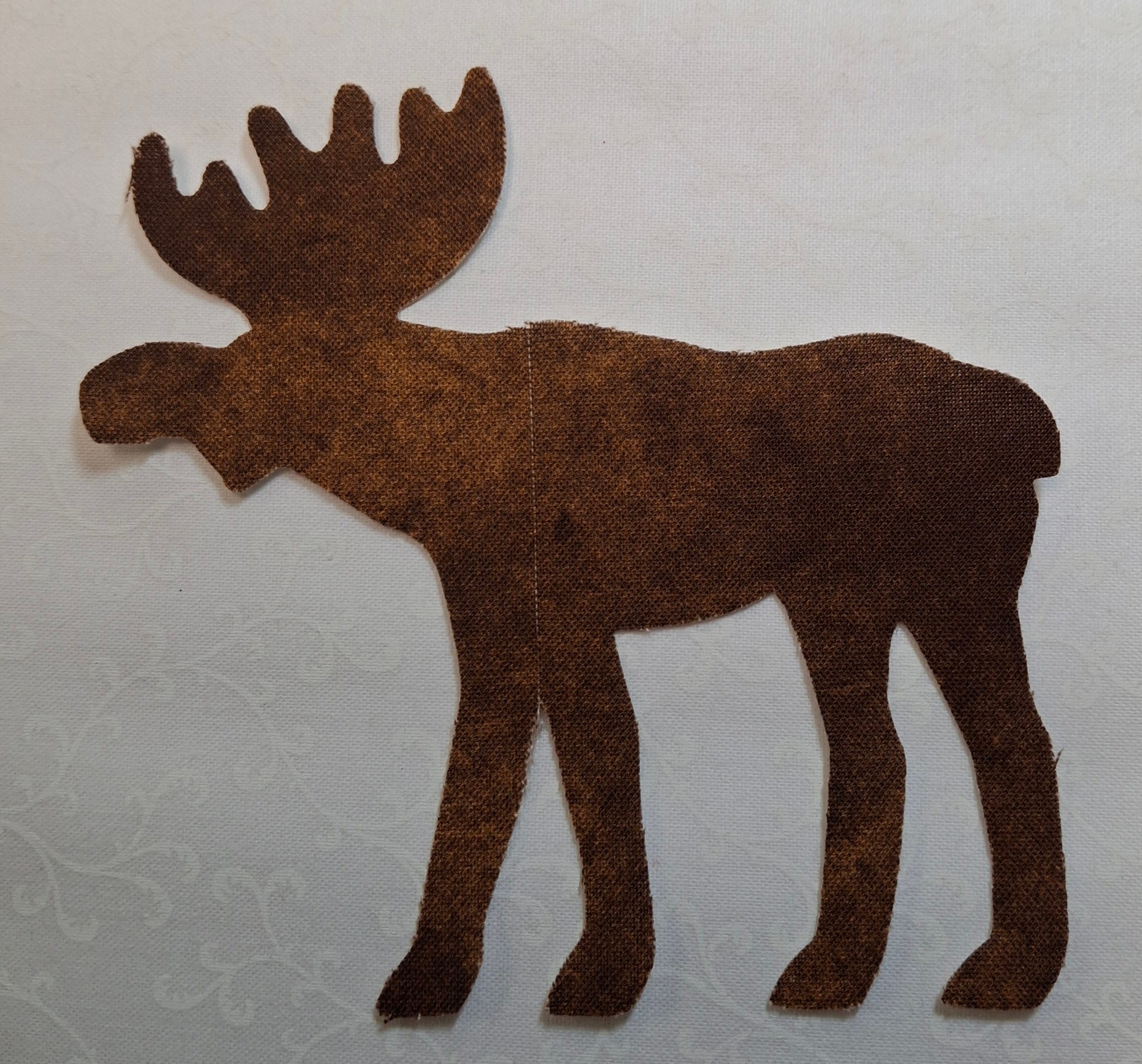 Applique - Brown Moose – Paradise Quilting