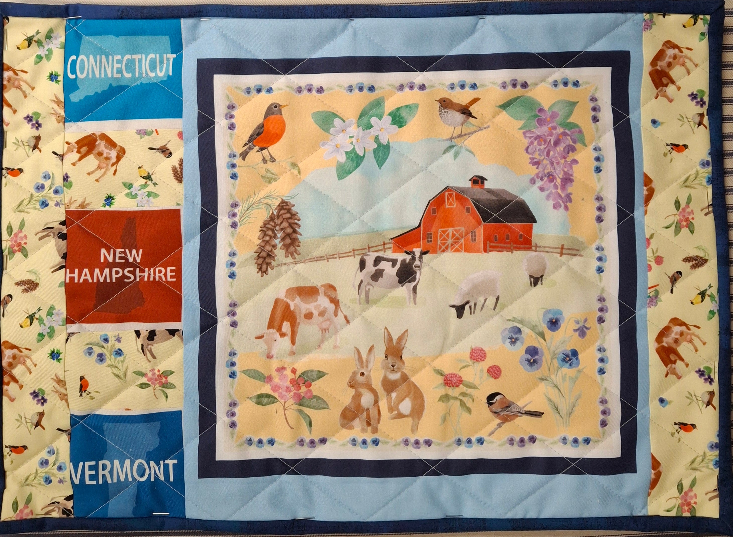 Four Seasons Place Mat Kit – Paradise Quilting