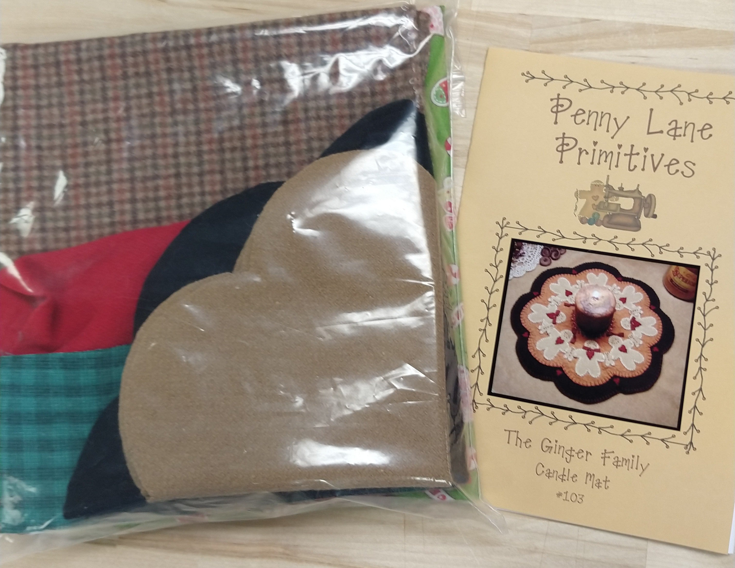 The Ginger Family Candle Mat - Penny Lane Primitives – Paradise Quilting