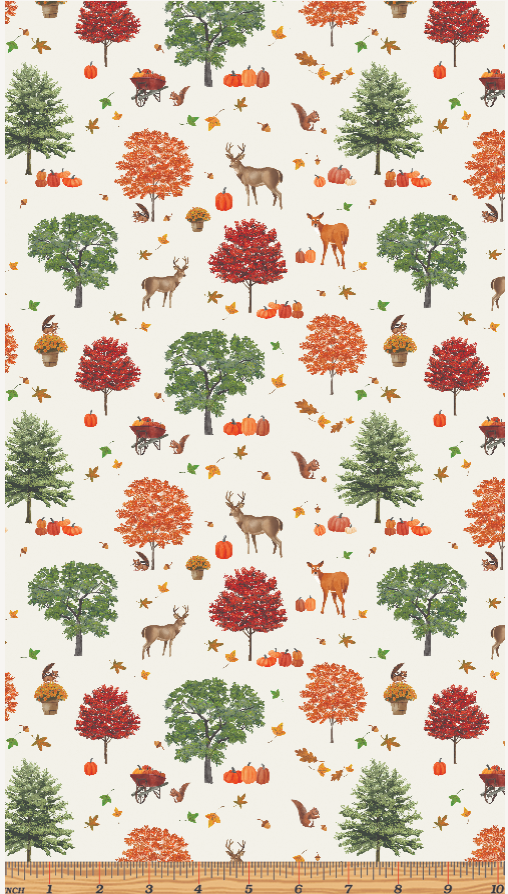 All New England Shop Hop 2024 - Autumn Cream by Benartex – Paradise ...