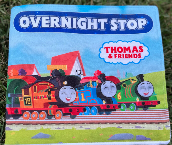 Full Steam Ahead with Thomas and Friends - Overnight Stop Soft Book Pa ...
