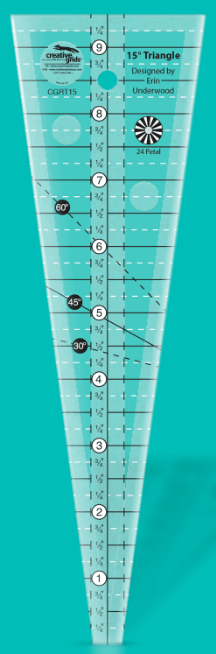 Creative Grids - 15 Degree Triangle – Paradise Quilting