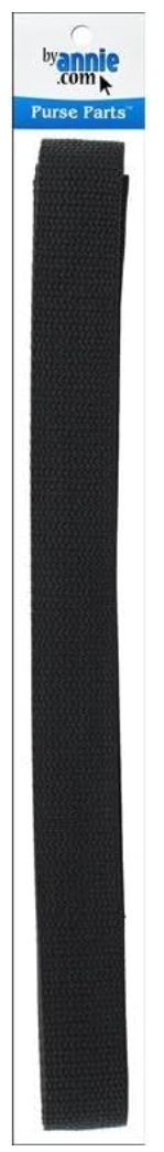 Strapping - Polypro 1" Black by Annie – Paradise Quilting