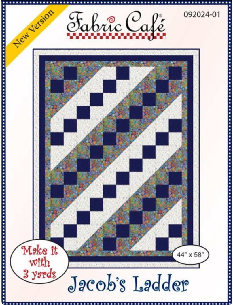 Fabric Cafe - Jacob's Ladder – Paradise Quilting
