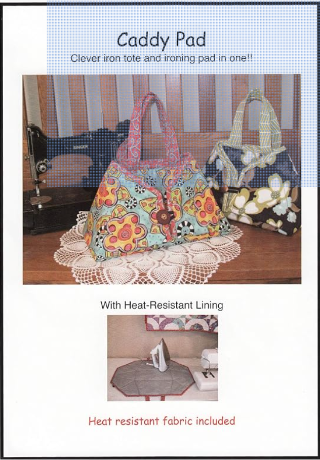 Caddy Pad Iron Tote and Pad by Sisters' Common Thread – Paradise Quilting
