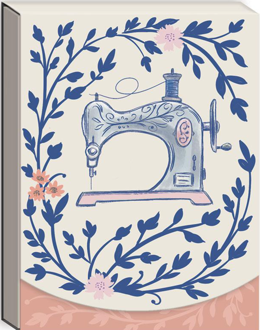 Notepad by MODA - Botanical Collection - Sewing Machine – Paradise Quilting