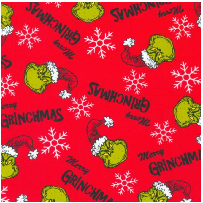 How the Grinch Stole Christmas - Merry Grinchmas Red ADED-20995-223 by ...